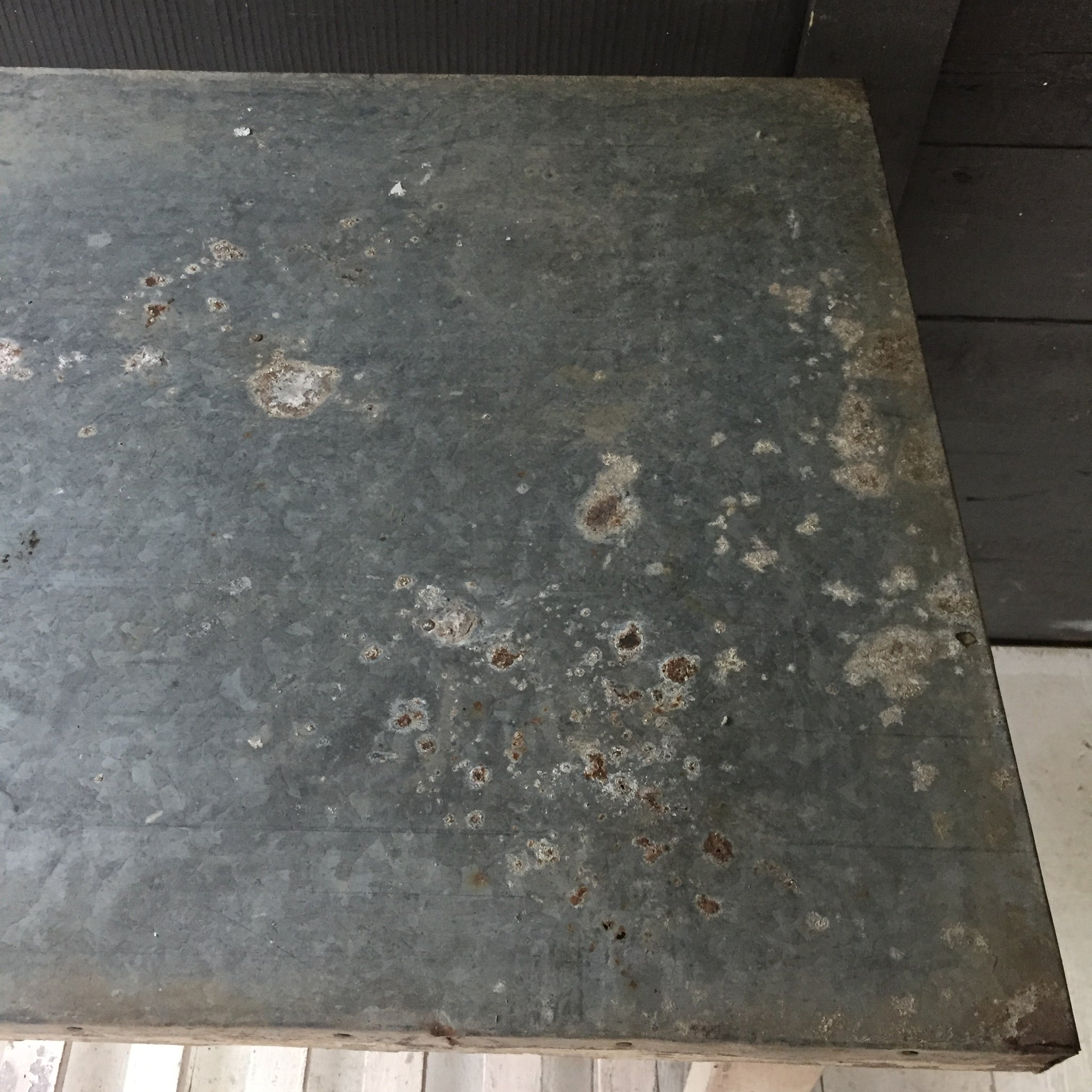 20th Century Zinc Top Dairy Table, Buy On Line, Tigers Decorative UK